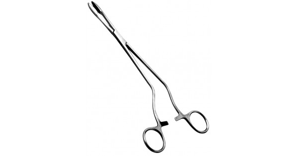 Pinça cheron serrilhada 24 cm (Código: 1146)