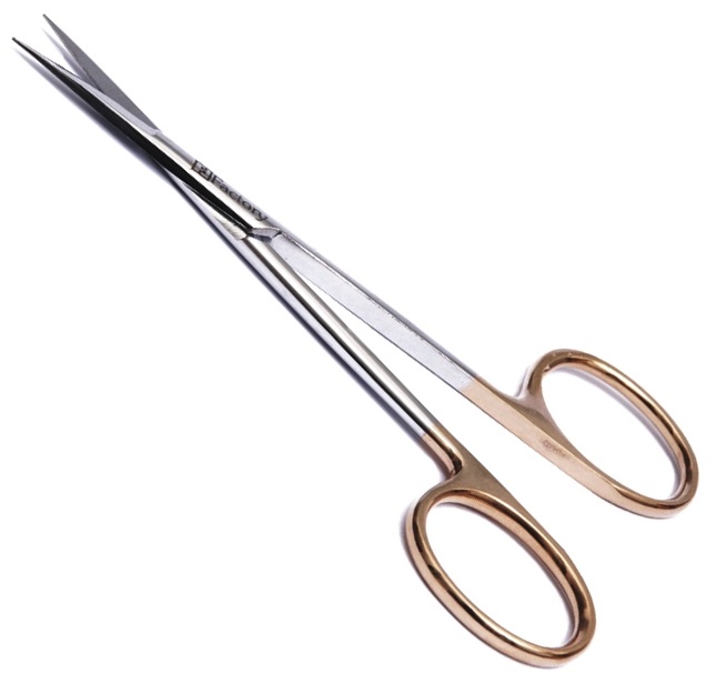 Tesoura iris reta 12 cm (Código: 3316)