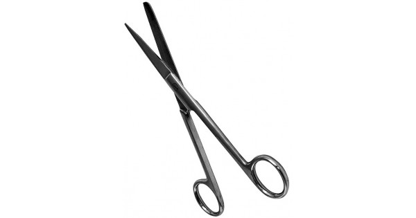 Tesoura Cirúrgica Romba-Fina reta 15 cm (Código: 3343)