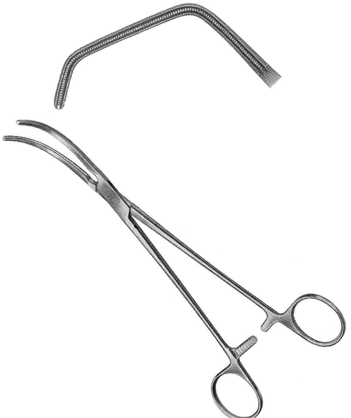 Pinça de Bakey- Beck 4,5 x 8 x 21 cm (Código: 4756)